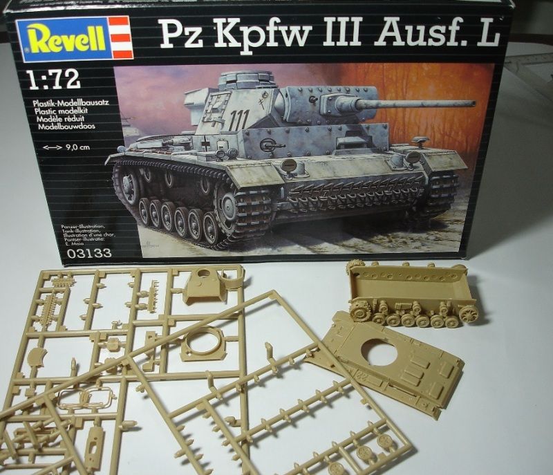 miniafv: Revell 1/72 Pz Kpfw III Ausf. L (by Serhan Oflas)